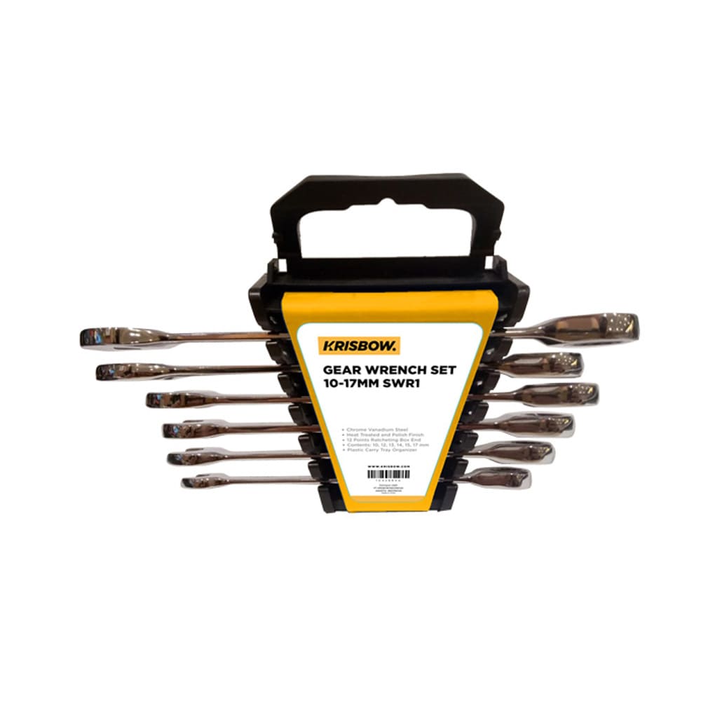 Jual Krisbow Set 6 Pcs Kunci Ratchet 10 17 Mm Swr 1 Terbaru | Ruparupa