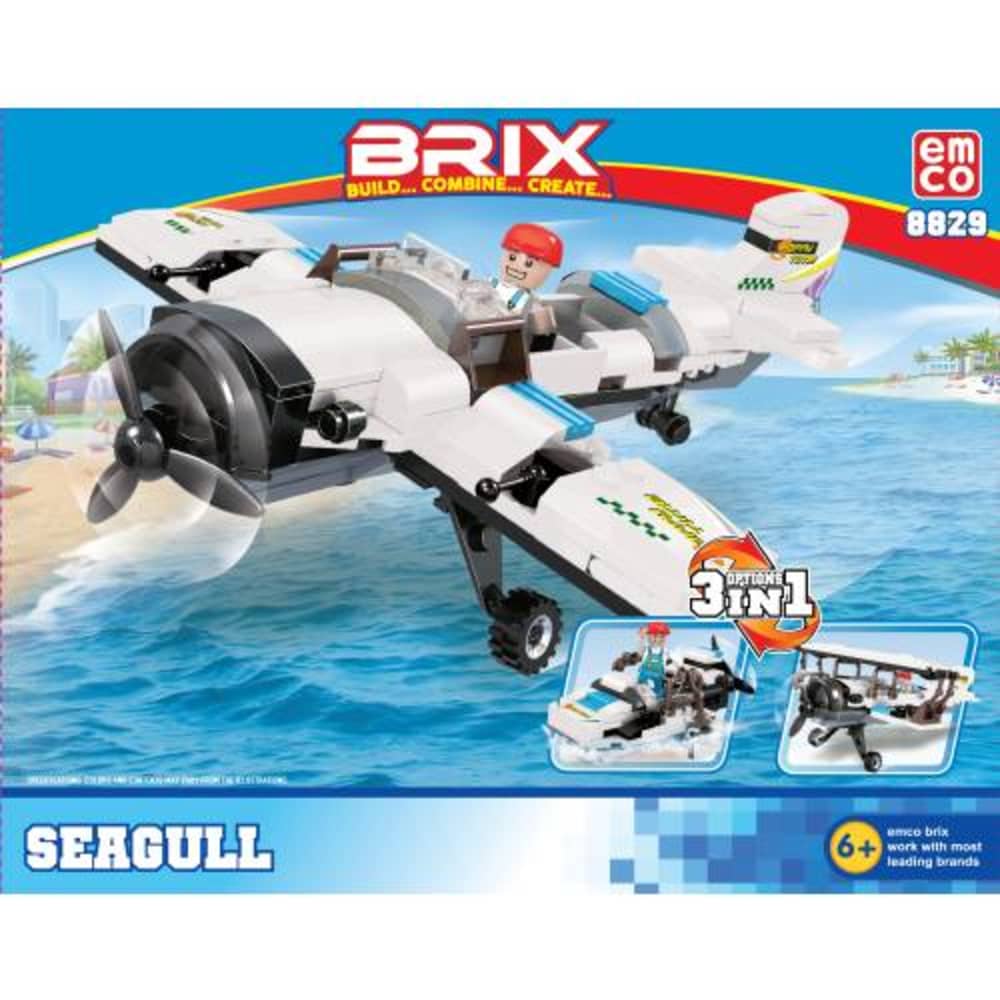 Jual Emco 3 In 1 Set Mainan Brix Seagull 8829 Terbaru | Ruparupa