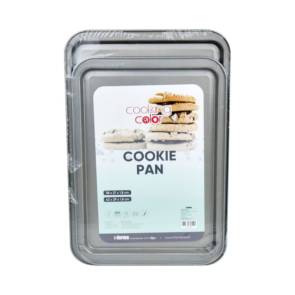 Jual Cooking Color Set 2 Pcs Loyang Kue Gold Terbaik | Informa