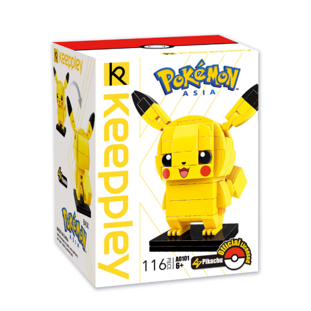 Jual Keeppley Set Bricks Pokemon Pikachu Classic Terbaru | Ruparupa