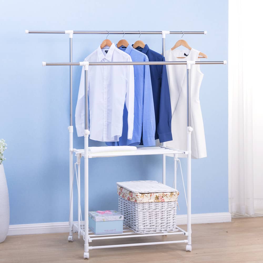 Jual Stora Jemuran Baju 2 Gantungan Dengan Rak Terbaru | Ruparupa