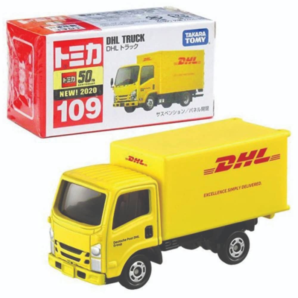 Jual Tomica Car Regular 109 Dhl Truck Terbaru | Ruparupa