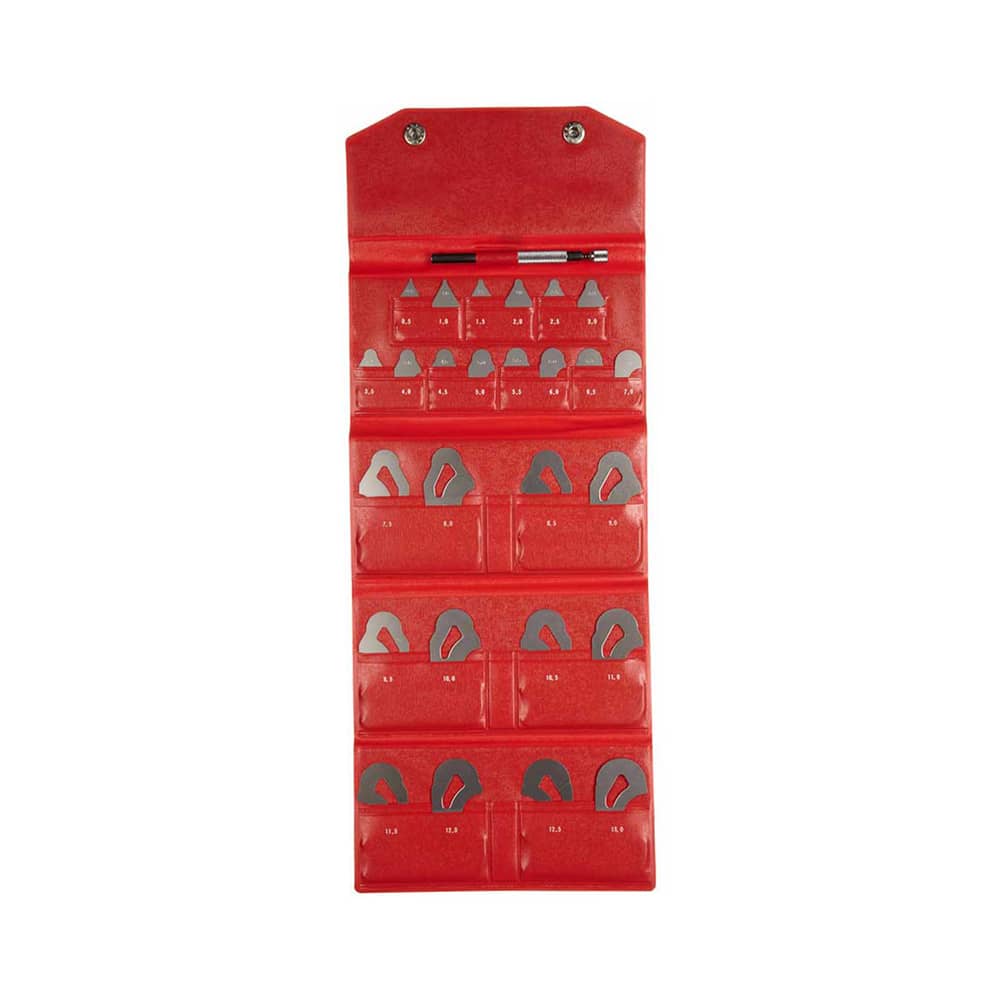 Jual Mitutoyo Set 26 Pcs Alat Ukur Radius Gage 0 5 13 0 Mm 186 902 Terbaru Ruparupa