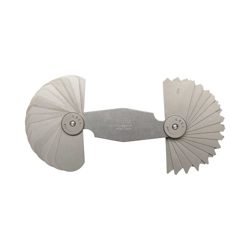 Jual Mitutoyo Set 30 Pcs Alat Ukur Radius Gage 15 5 25 Mm 186 107 ...