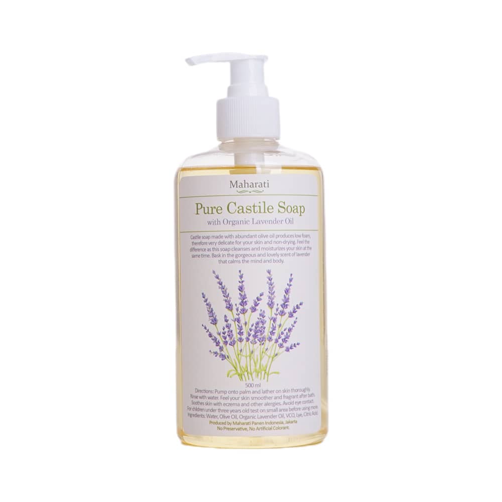 Jual Maharati 500 Ml Sabun Cair Pure Castile Soap Lavender Terbaru ...