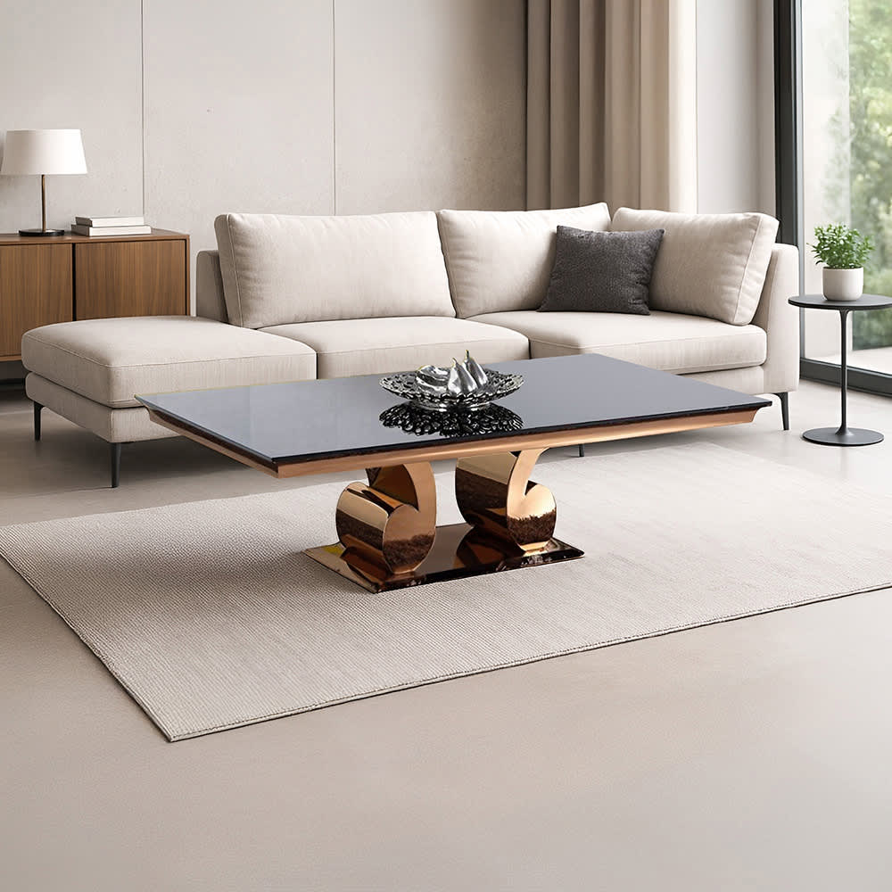 Jual Informa Forgan Meja Tamu Hitam Terbaru | Ruparupa