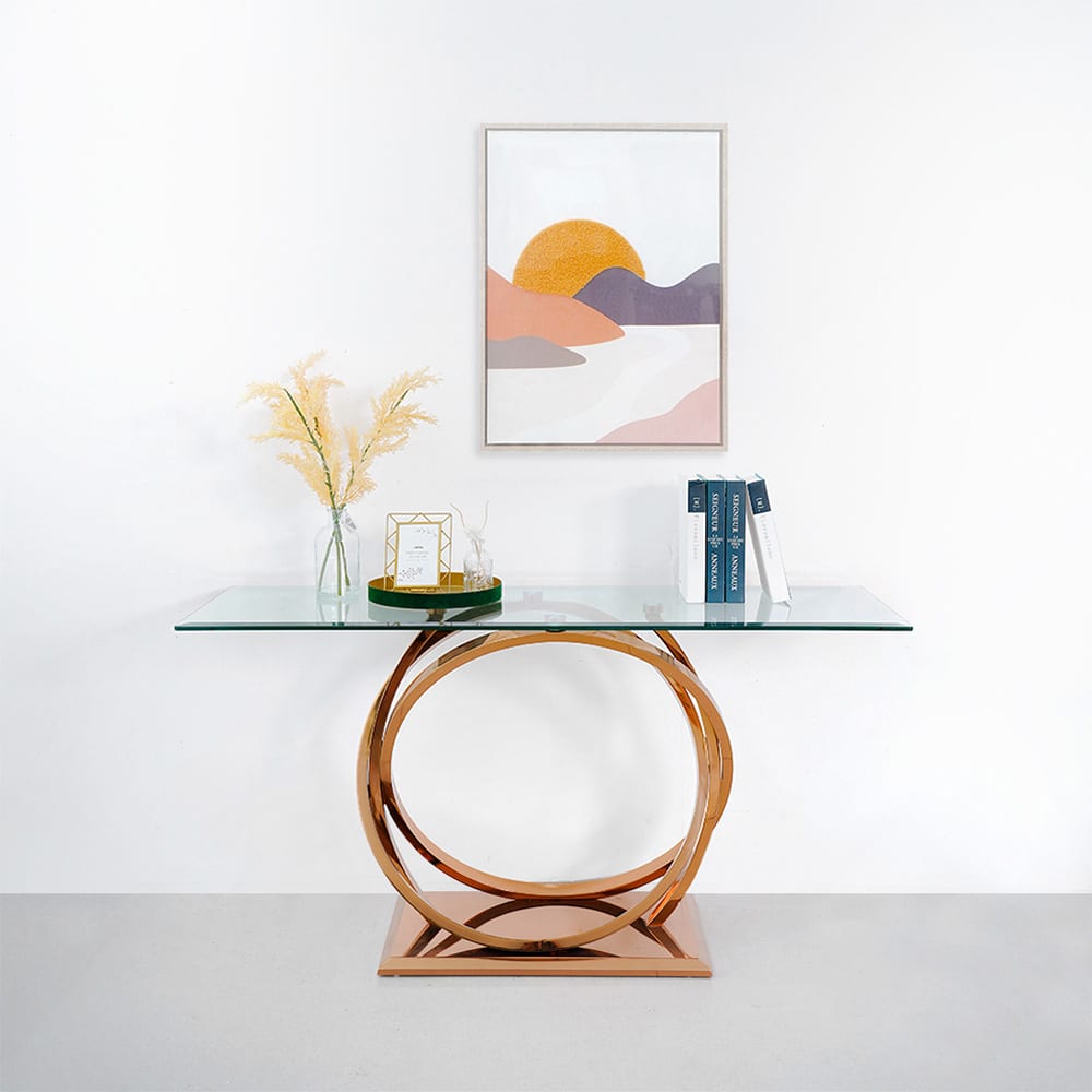 Jual Informa Franza Meja Konsol Rose Gold Terbaik | Informa