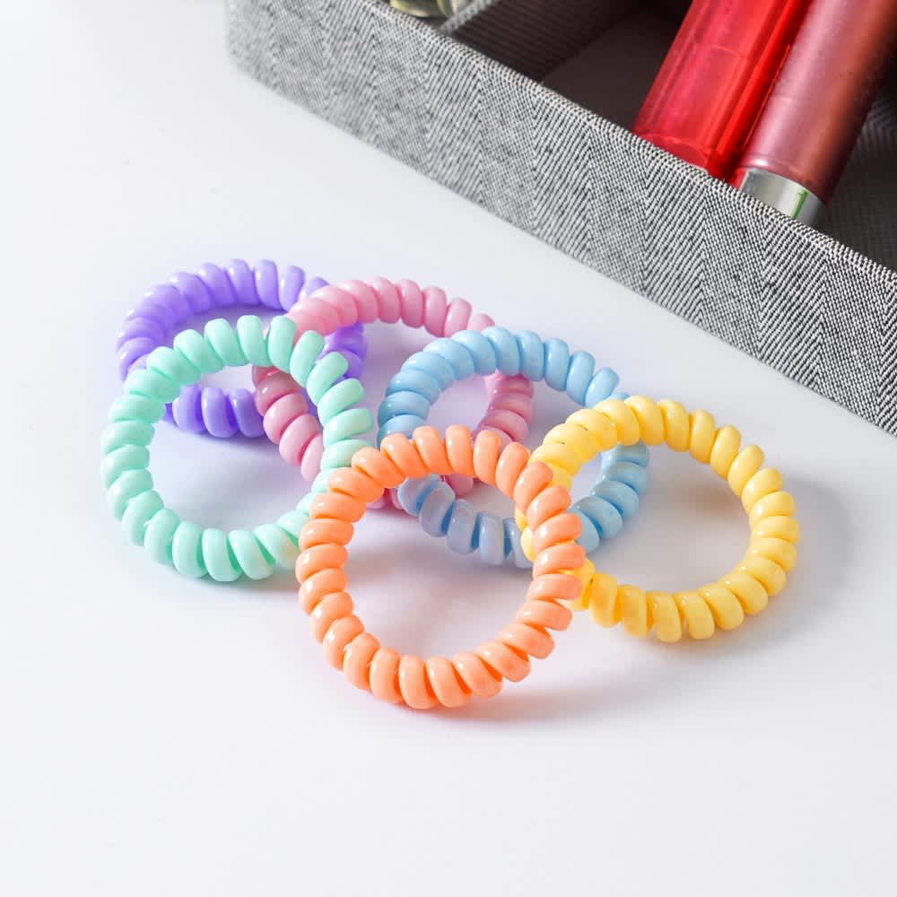 Jual Ataru Set 6 Pcs Ikat Rambut Spiral Dengan Kotak Candy Terbaru ...