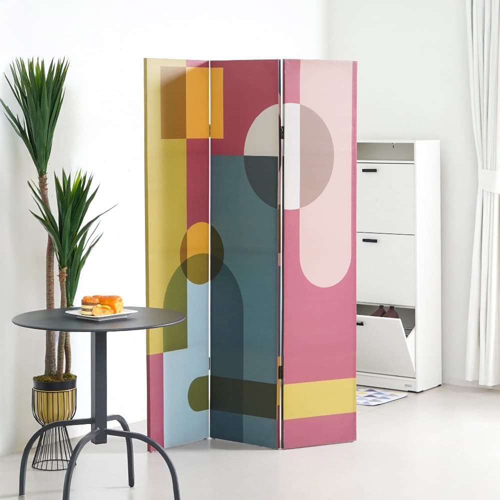 Jual Informa Partisi 3 Panel Geometric Hd 85 Terbaru | Ruparupa