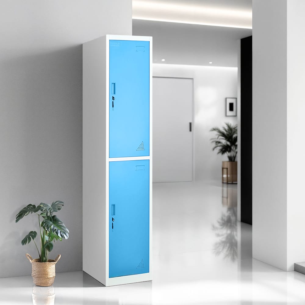 Jual Masterspace Loker 2 Pintu Biru Terbaru | Ruparupa