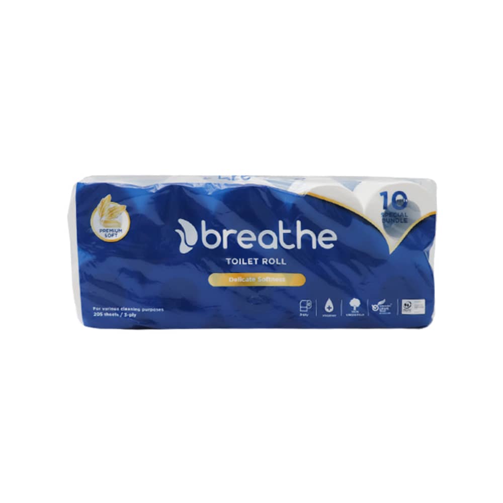 Jual Breathe Set 10 Pcs Tisu Toilet Roll Terbaru | Ruparupa