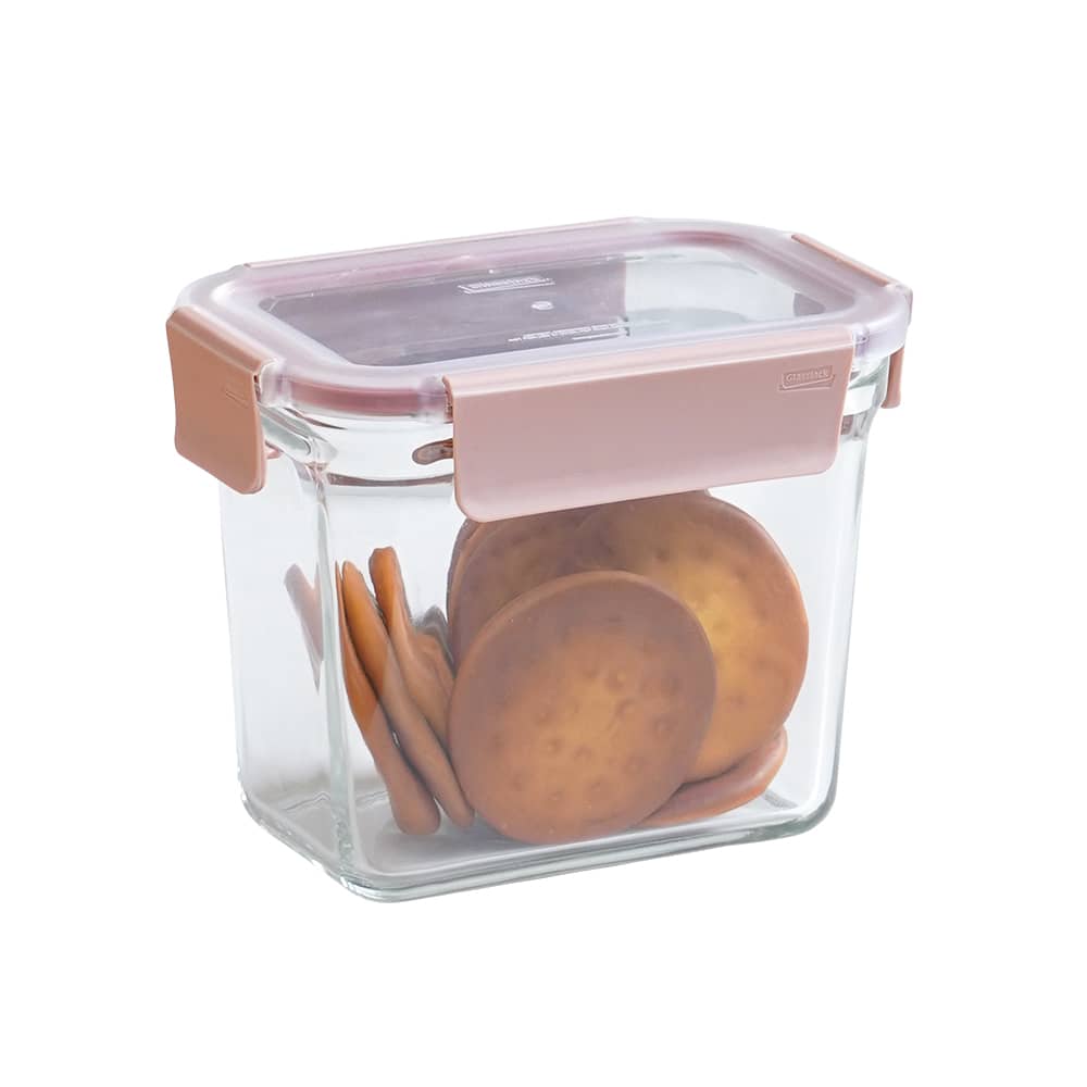 Jual Glasslock 920 Ml Pure Wadah Makanan Tall Rectangle Pink Terbaik ...