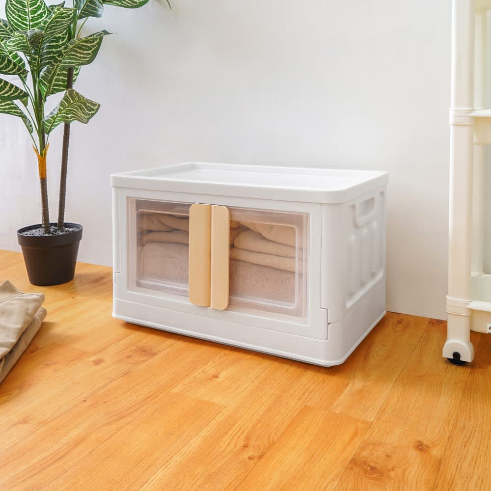 Jual Stora 41 X 27 X 43 Cm Kotak Penyimpanan Lipat Dengan Tutup ...