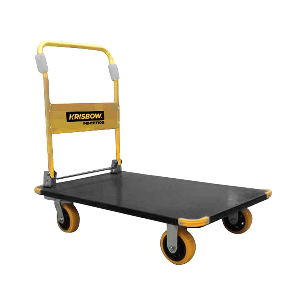Jual Krisbow Troli Barang 1100 Kg Biru Terbaru | Ruparupa