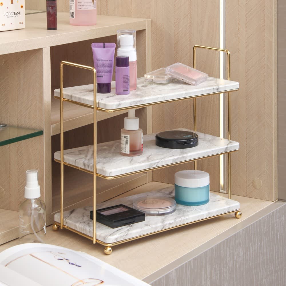 Jual Informa Rak Kosmetik 3 Tingkat 30 X 15 X 28 Cm Putih Terbaru ...