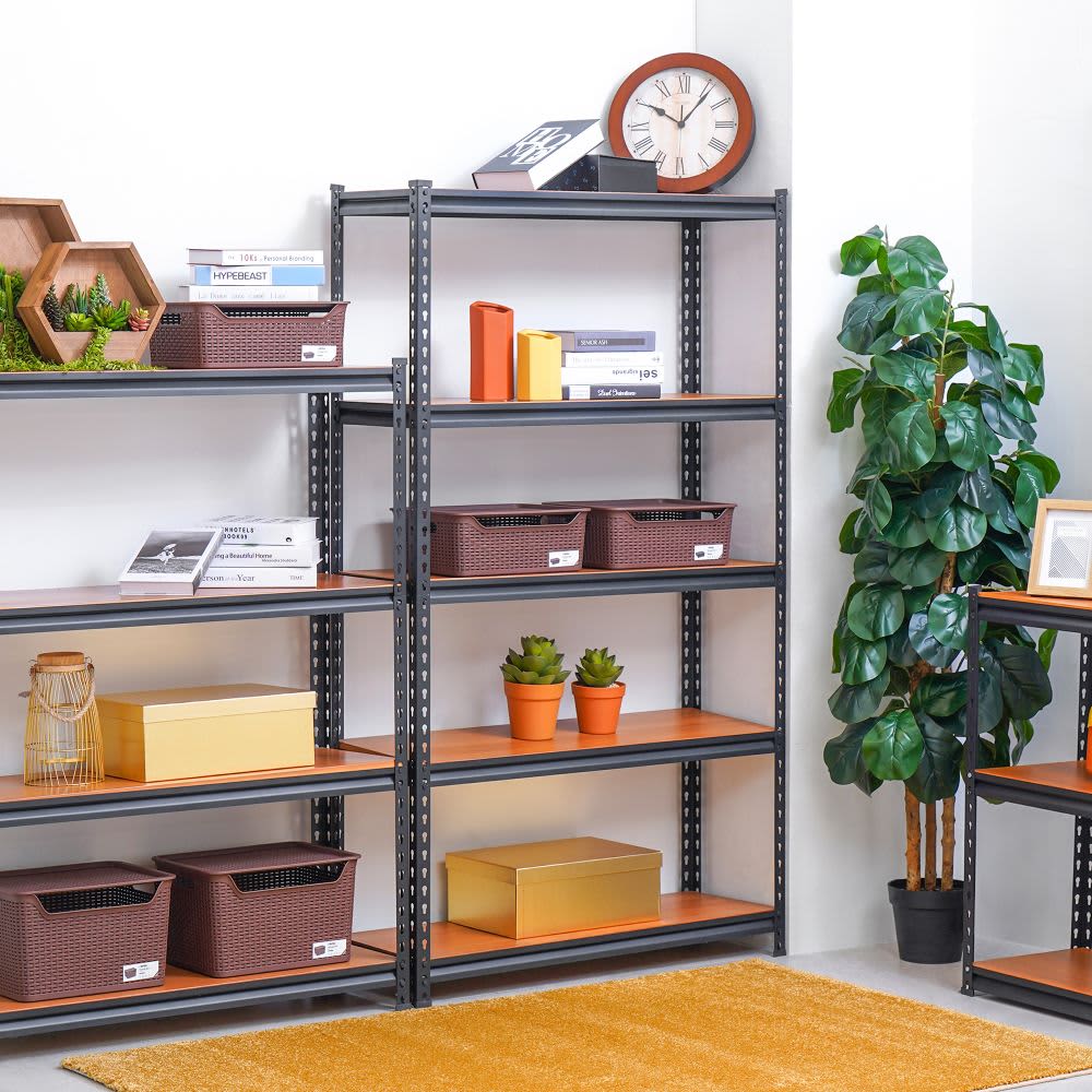 Jual Informa 176 X 35 X 100 Cm Isley Rak Metal 5 Tingkat Hitam Terbaru ...