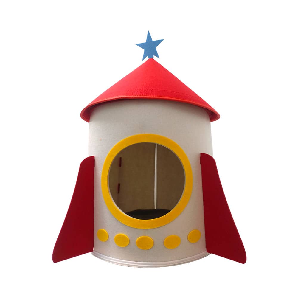 Jual Pet Kingdom Kandang Hewan Rocket Merah Terbaru | Ruparupa