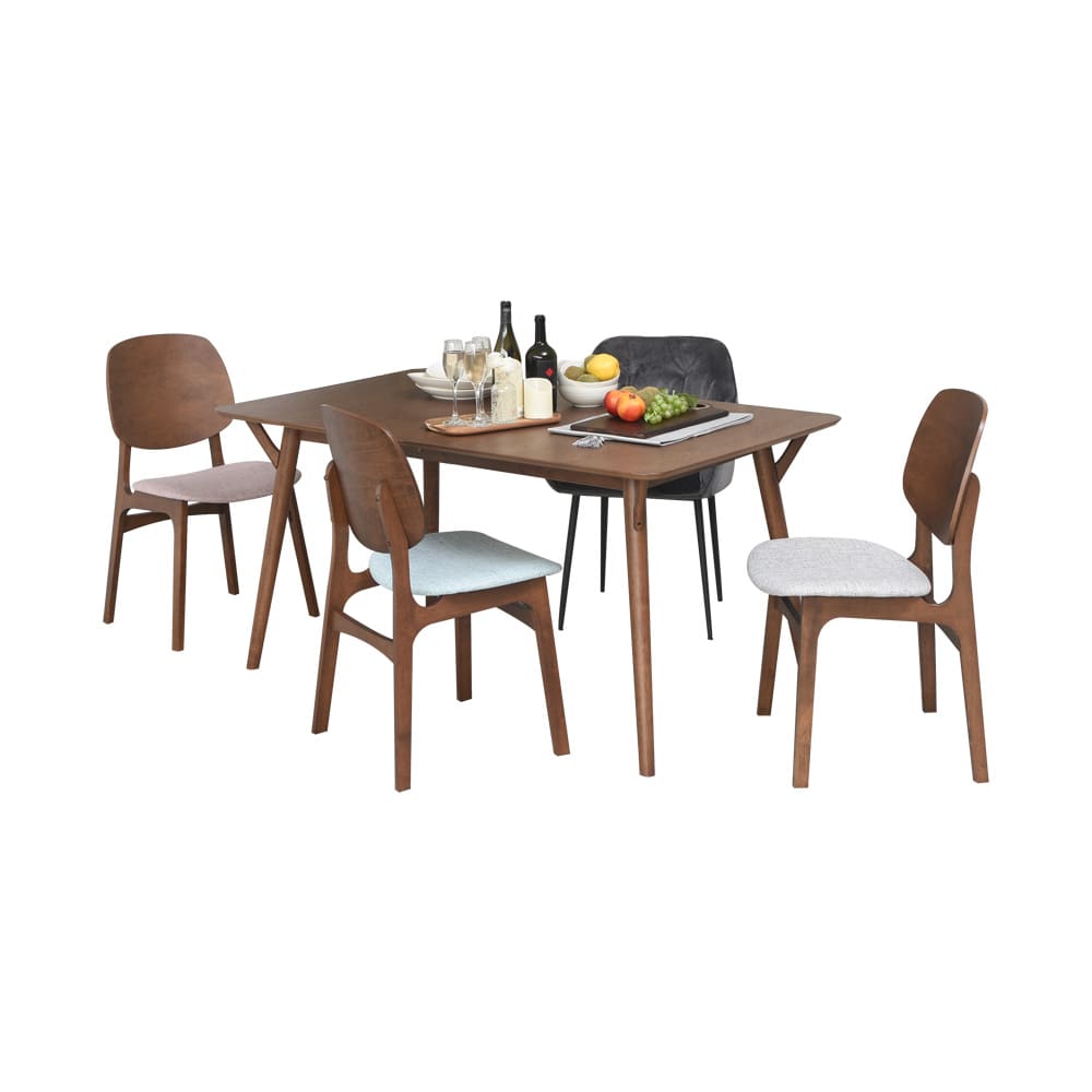 Jual Informa 120 190 X 75 X 75 Cm Mora Meja Makan Cokelat Walnut ...