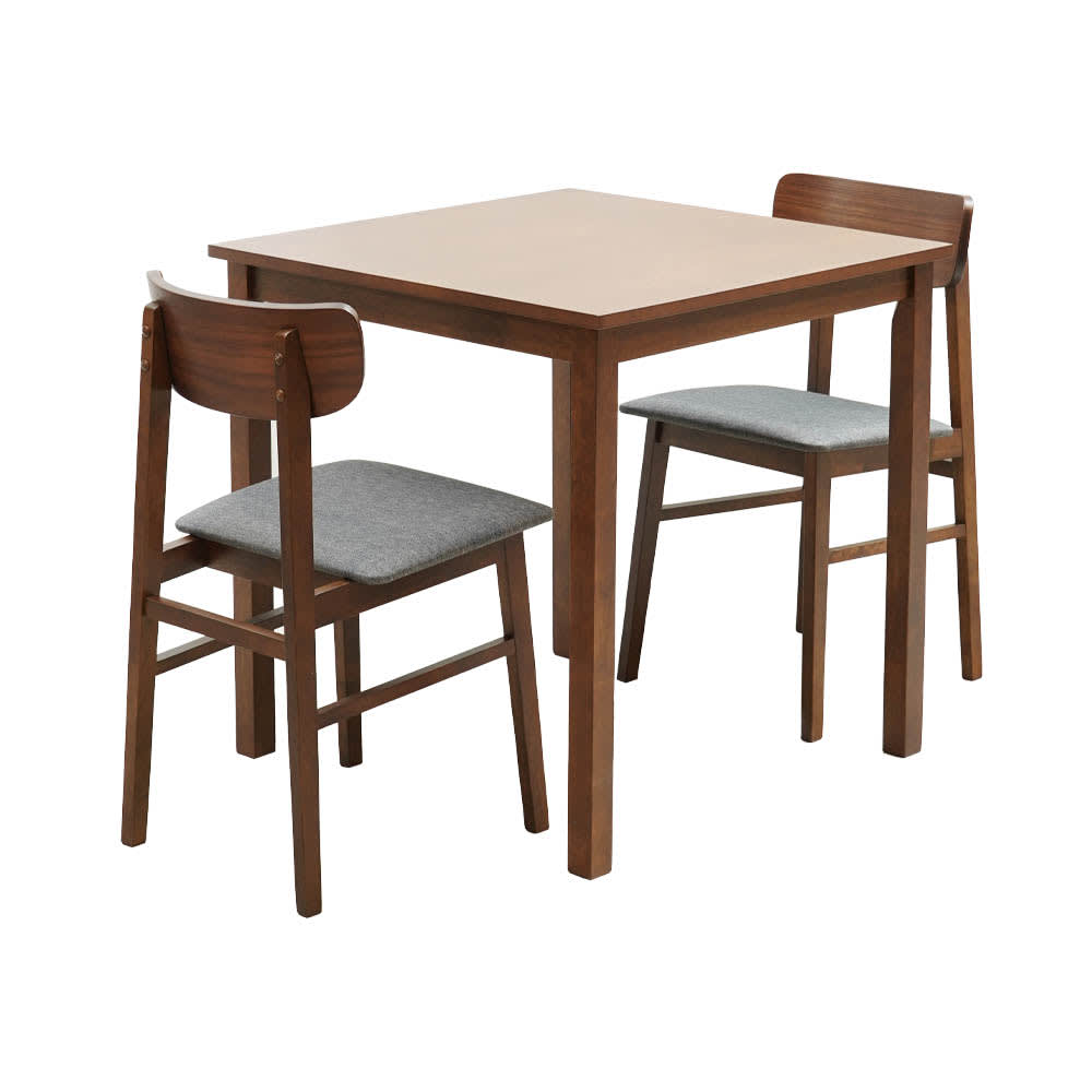 Jual Informa Munich Set Meja Makan 2 Kursi Cokelat Walnut Terbaik | Informa