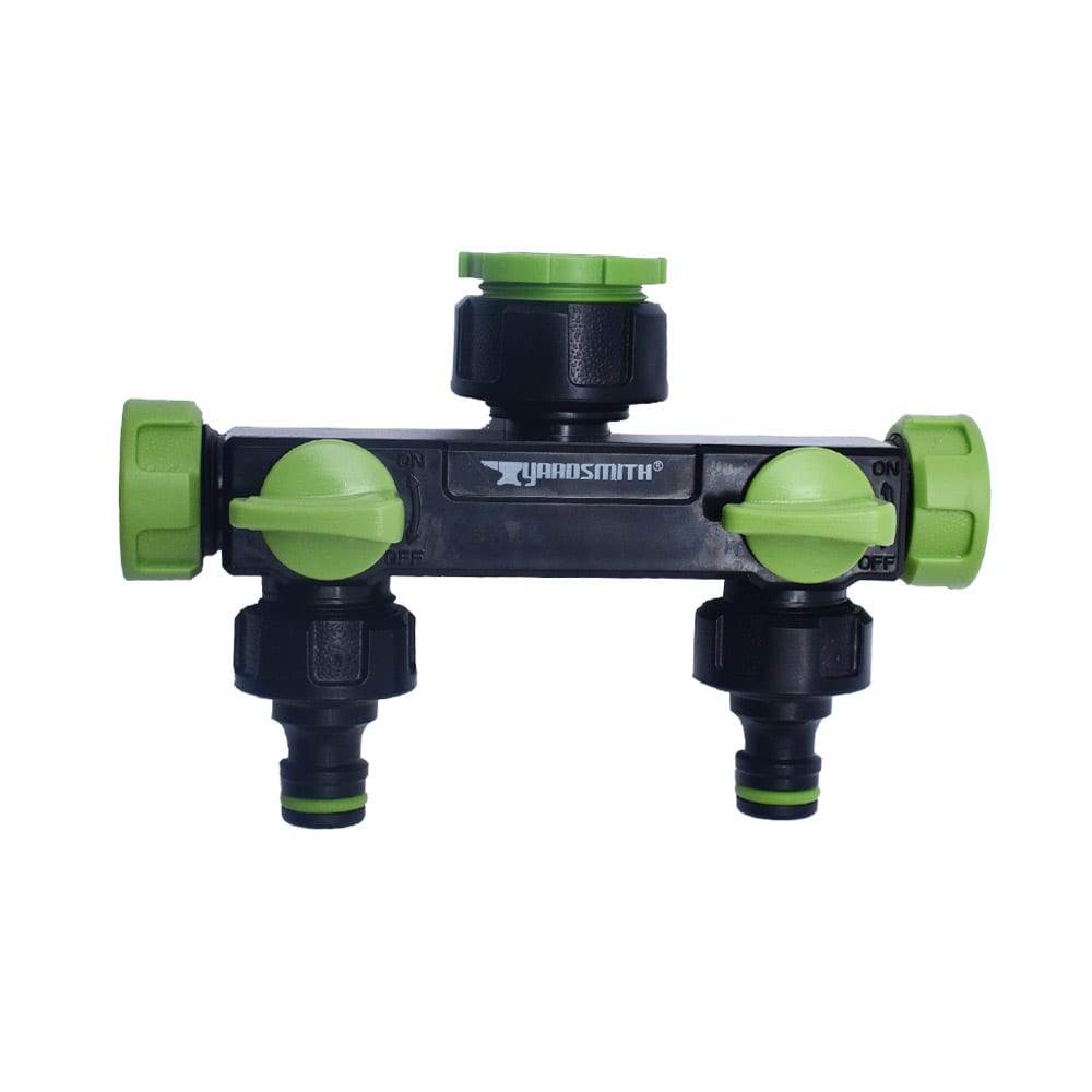 Jual Yardsmith Konektor Selang Twin Splitter 3 4 Inci Hijau Terbaru ...