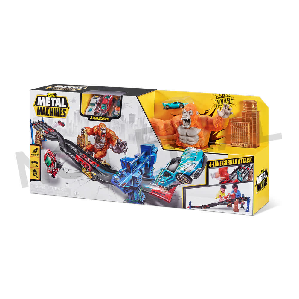 Jual Zuru Metal Machine 4 Lane Gorilla Attack Terbaru | Ruparupa