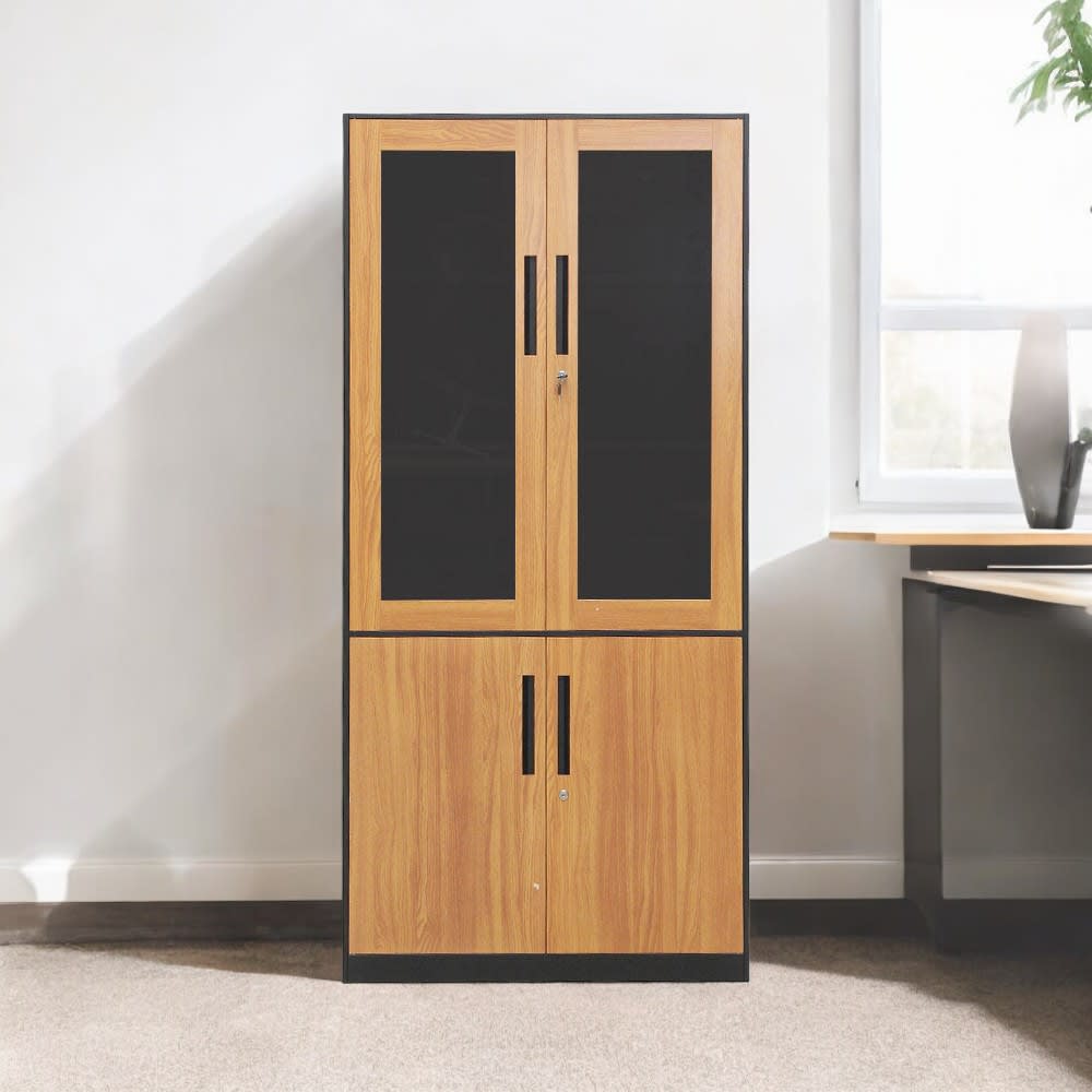 Jual Informa Berne Lemari Arsip Kantor Metal Pintu Kaca Cokelat Terbaik ...
