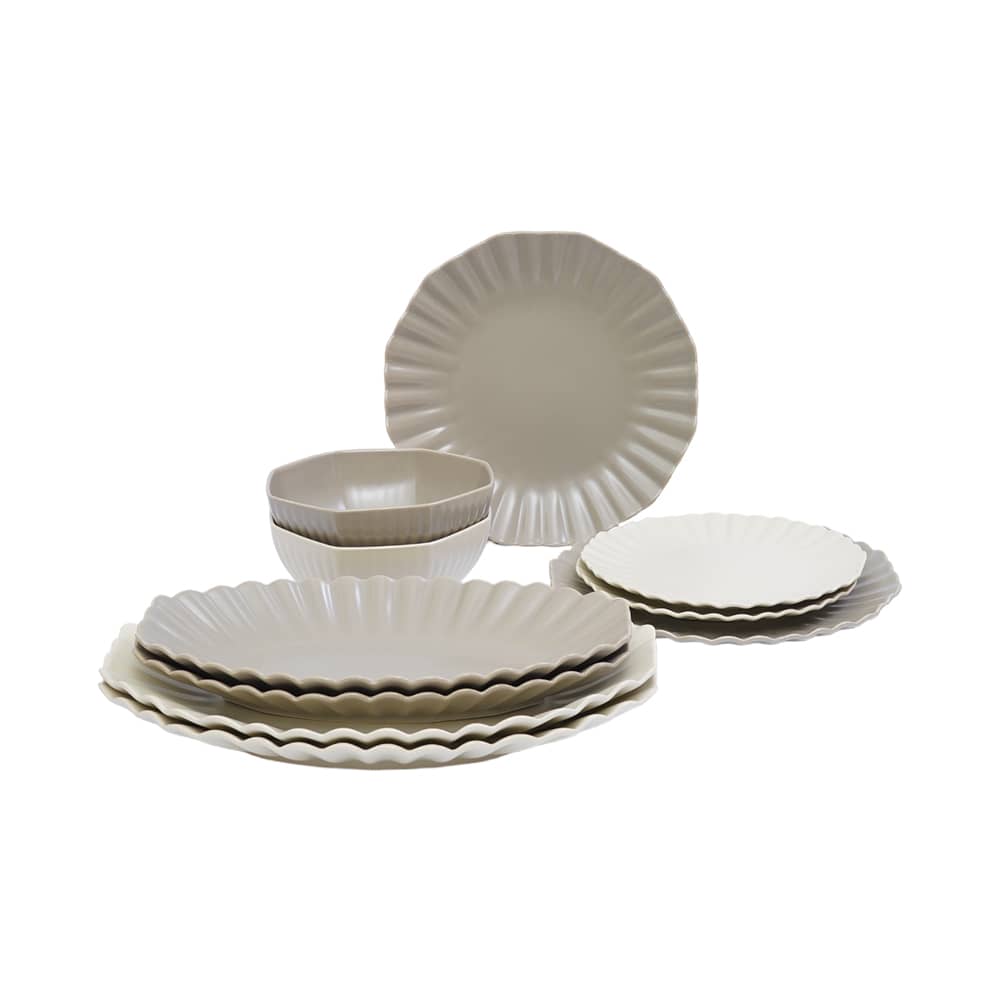 Jual Appetite Set 10 Pcs Callie Perlengkapan Makan Abu Abu Terbaik ...