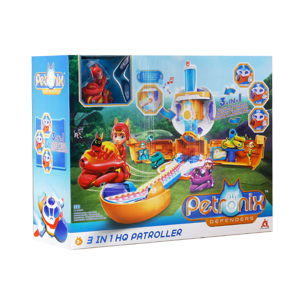 Jual Alpha Group Playset Petronix 3 In 1 Hq Patroller Terbaru | Ruparupa