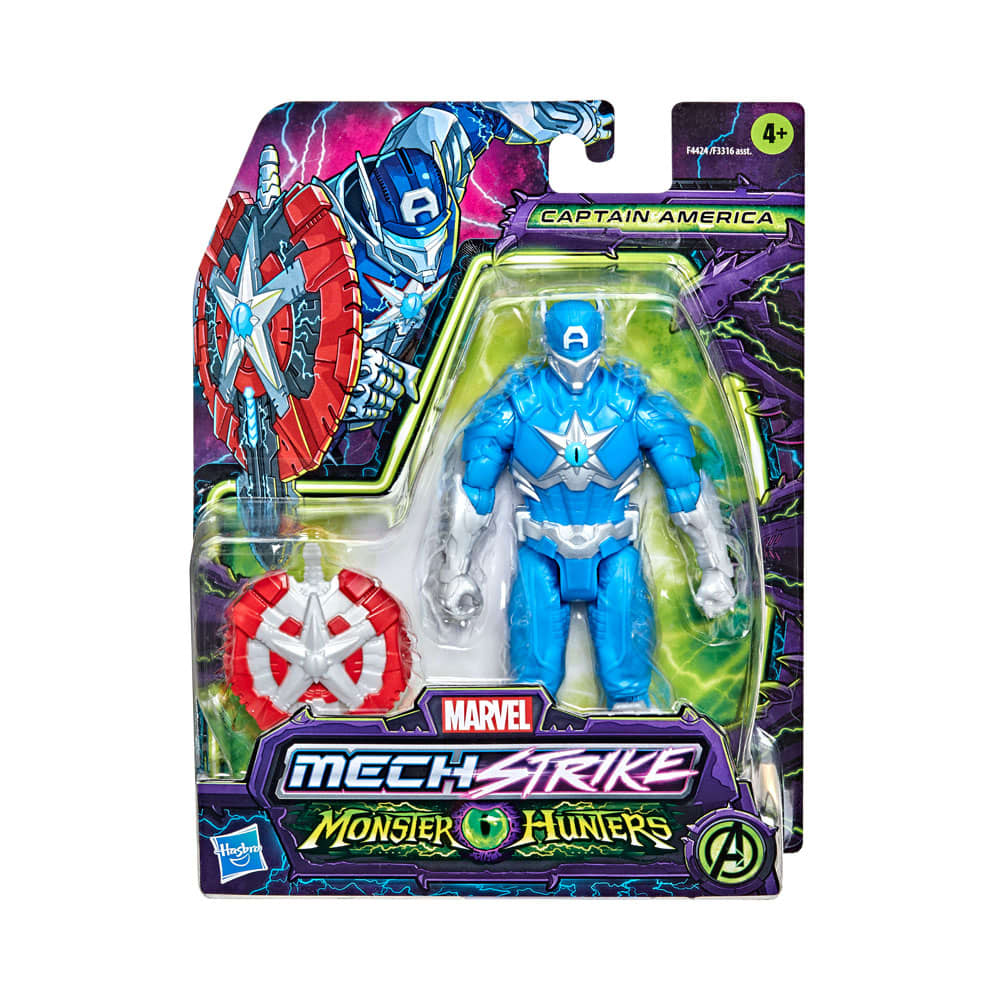 Jual Marvel Robot Mech Strike Monster Hunters Captain America