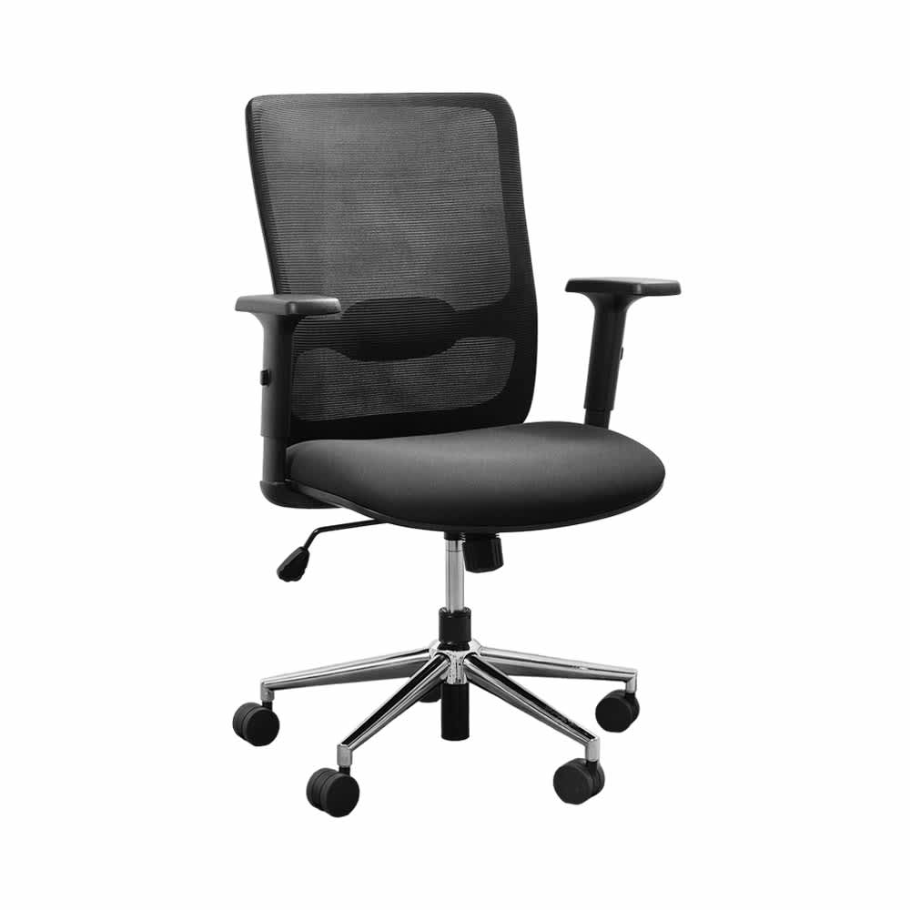 Jual Sunon Neo Olive Kursi Kantor Sandaran Rendah Hitam Terbaik | Informa