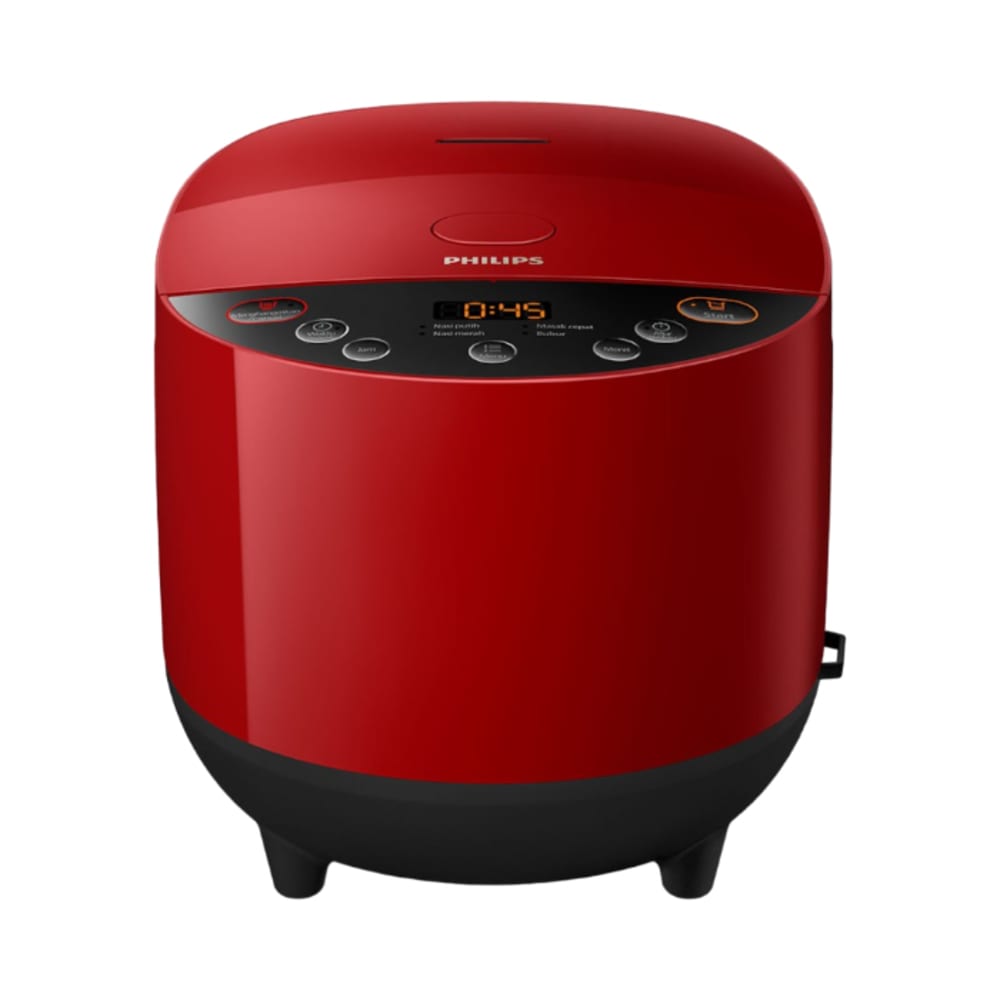 Jual Philips 1 8 Ltr Rice Cooker Hd 4515 29 Merah Terbaik | Informa