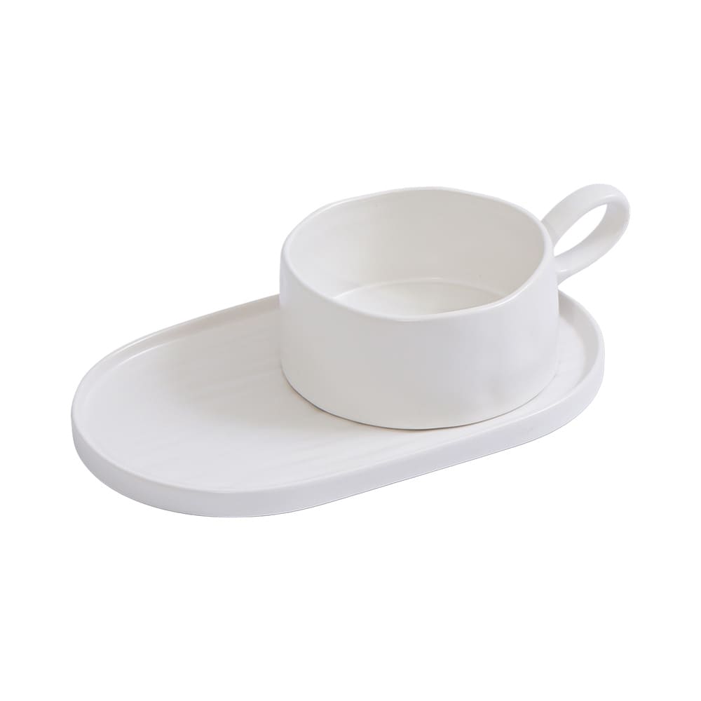 Jual Appetite 550 Ml Set 2 Pcs Chloe Mangkuk Putih Terbaik | Informa