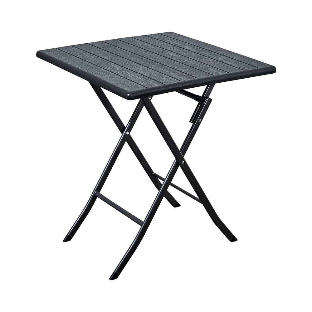 Jual Soleil Meja Lipat Square Hitam Terbaru | Ruparupa