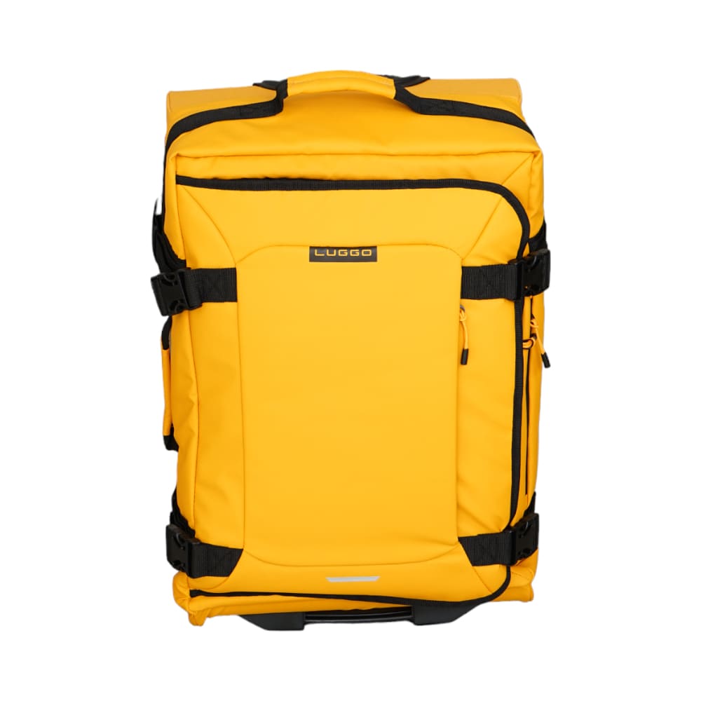 Jual Luggo 19 Inci Athleisure Koper Pu Polyester Kuning Medallion Tiger ...