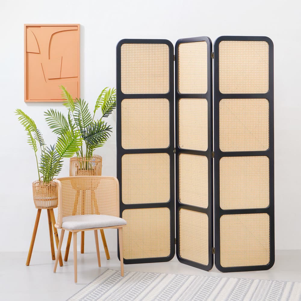 Jual Informa Squircle Partisi 3 Panel Mh 88 Hitam Terbaru | Ruparupa