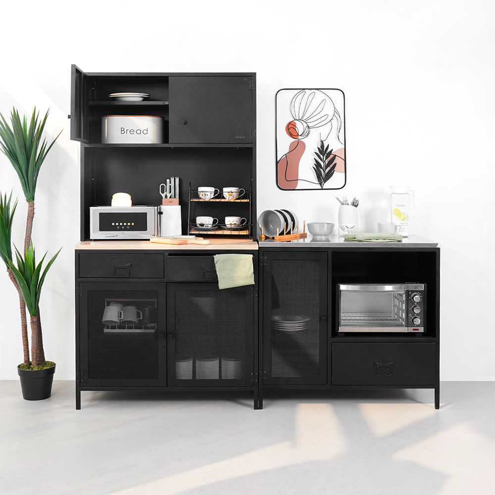 Jual Informa Levon Kitchen Set Hitam Terbaik | Informa