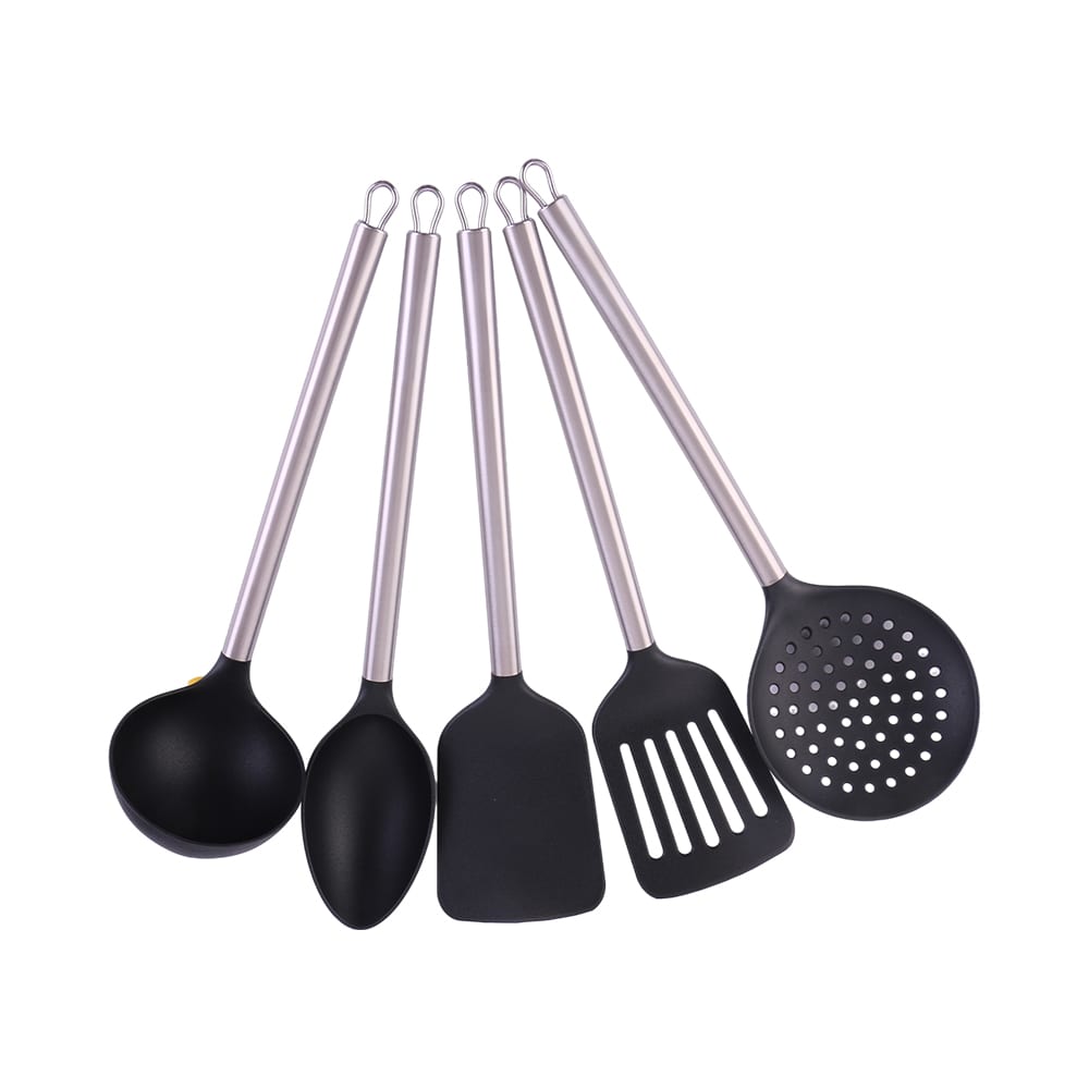 Jual Cooking Color Set 5 Pcs Tanya Peralatan Masak Hitam Terbaik | Informa