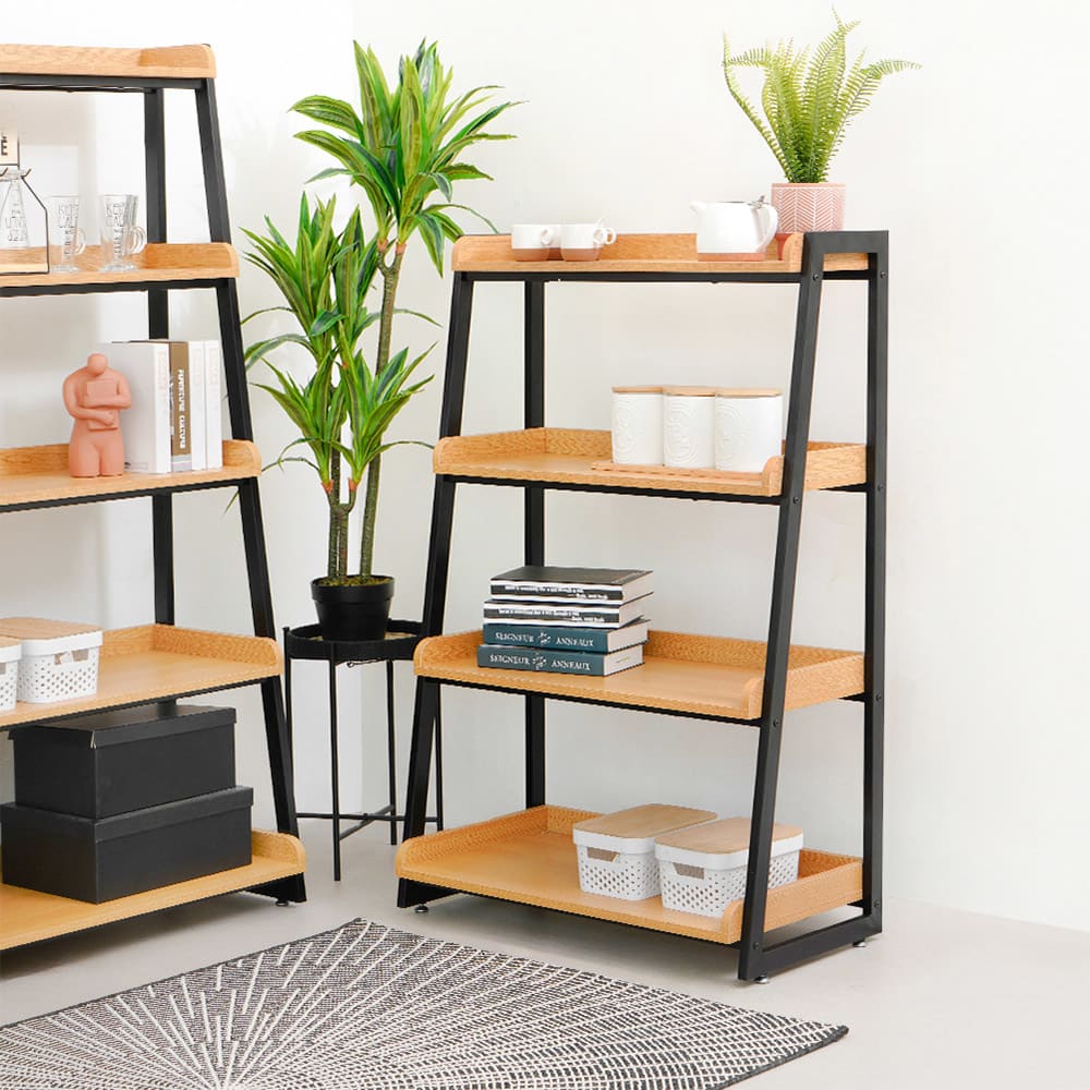 Jual Informa Mossy Neo Rak 4 Tingkat Cokelat Oak Terbaik | Informa