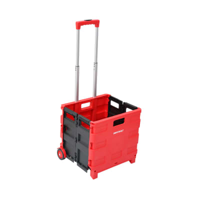Jual Maxbuilt Troli Lipat Portabel 25 Kg Merah Hitam Terbaru | Ruparupa