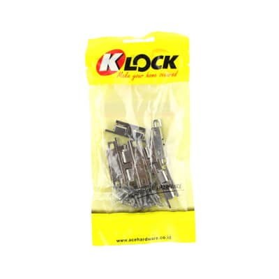 Jual K Lock Catch System Nickel 8 Pcs Terbaru | Ruparupa
