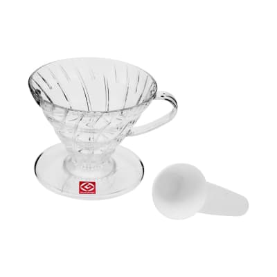 Jual Hario Coffee Dripper V 60 Transparan Terbaru | Ruparupa