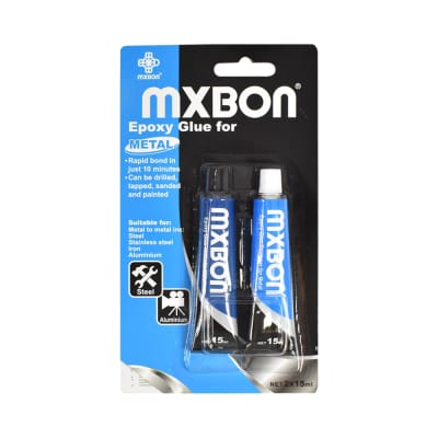 Jual Mxbon Set Lem Epoxy Metal 15 Ml 2 Pcs Terbaru | Ruparupa