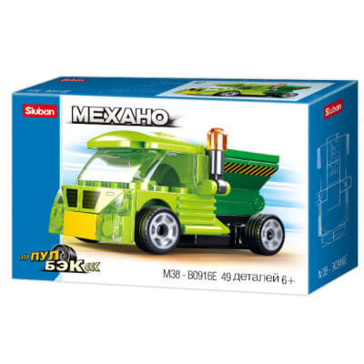 Jual Sluban Power Bricks Pull Back Car Hijau Terbaru | Ruparupa