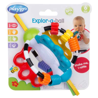 Jual Playgro Kerincingan Rattle Explore Ball Cpl 116 Terbaru | Ruparupa