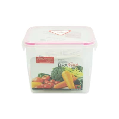 Jual Delicia 2 Ltr Wadah Makanan Square Pink Terbaru | Ruparupa