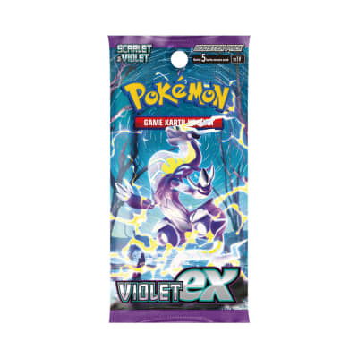 Jual Pokemon Card Booster Pack Violet Ex Sv 1 V Random Terbaru | Ruparupa