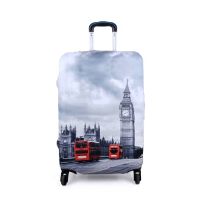 Jual Passport Ukuran S Sarung Koper Monochrome London Terbaru | Ruparupa