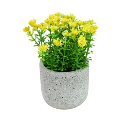 Jual Informa Bunga Artifisial 15 Cm Dengan Pot Kuning Terbaru | Ruparupa