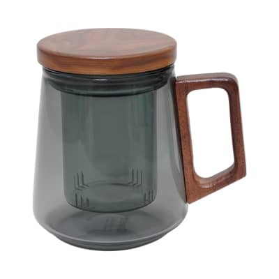 Jual Appetite 400 Ml Ronja Mug Teh Dengan Tutup Infuser Abu Abu Terbaru ...