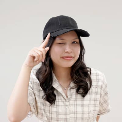 Jual Ataru Topi Baseball Ripped Hitam Terbaru | Ruparupa